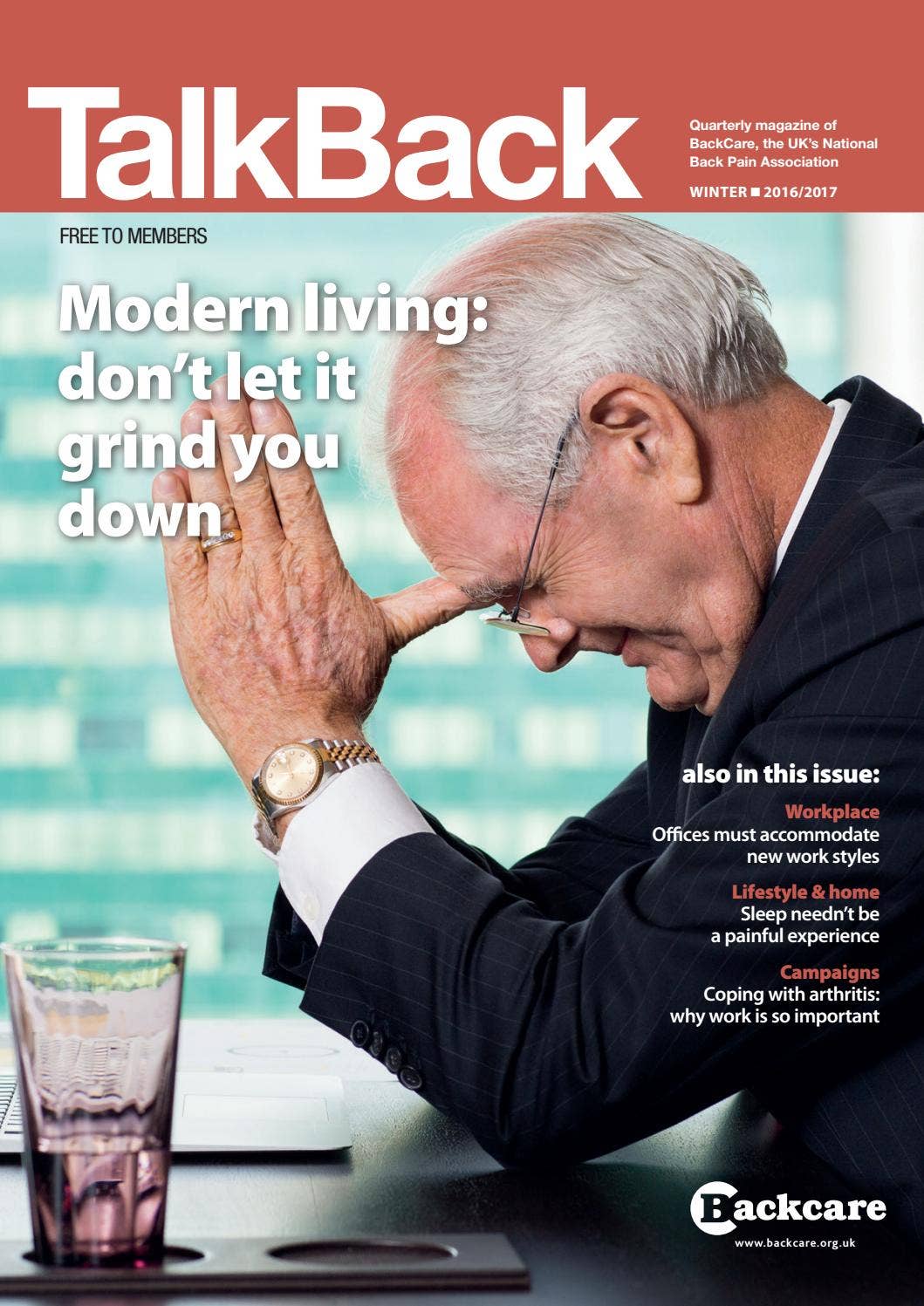 TalkBack issue 1 | 2017 (BackCare) by BackCare - Issuu