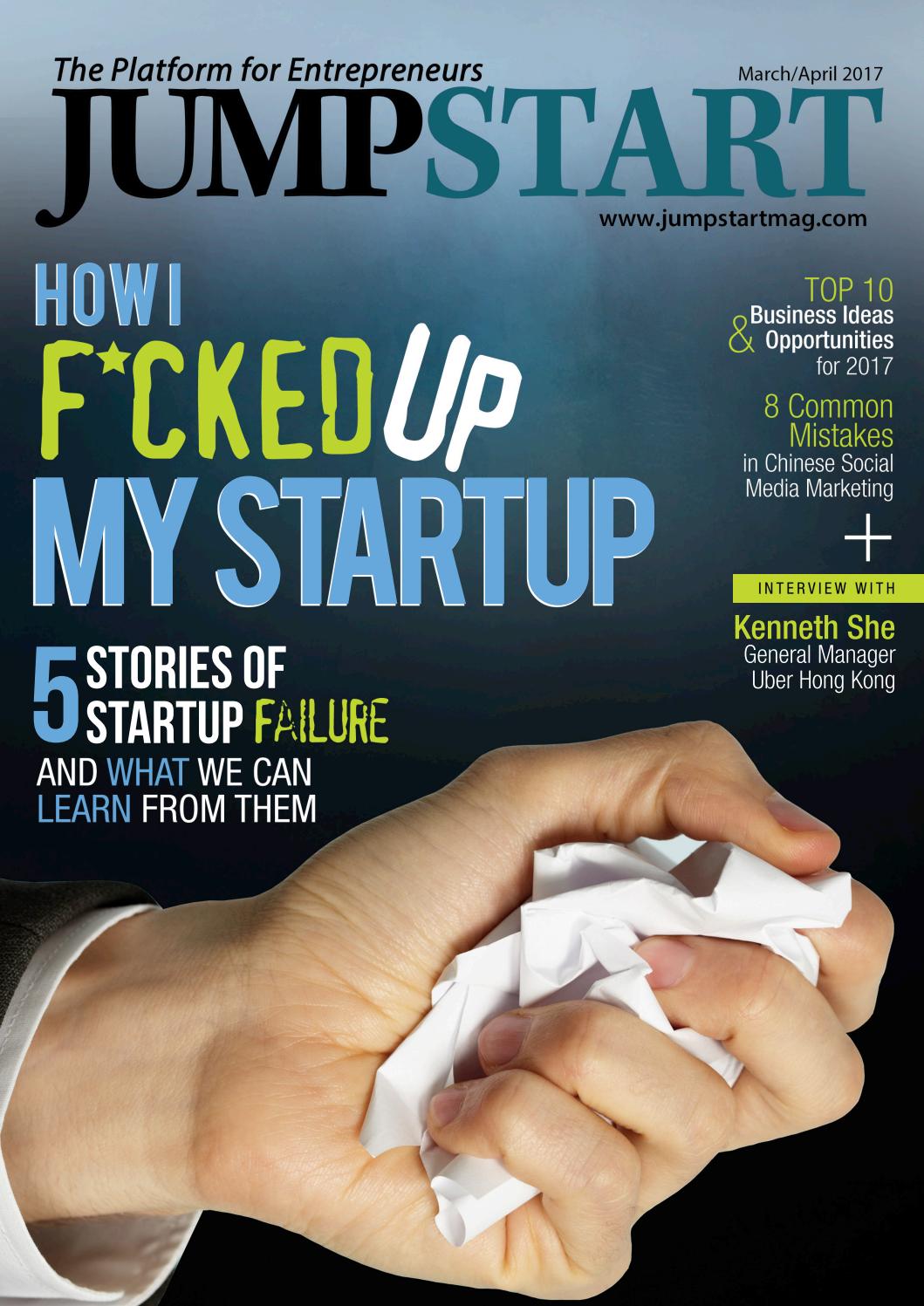 Startup Magazine of Hong Kong: Jumpstart Issue 14 (March/April 2017 ...