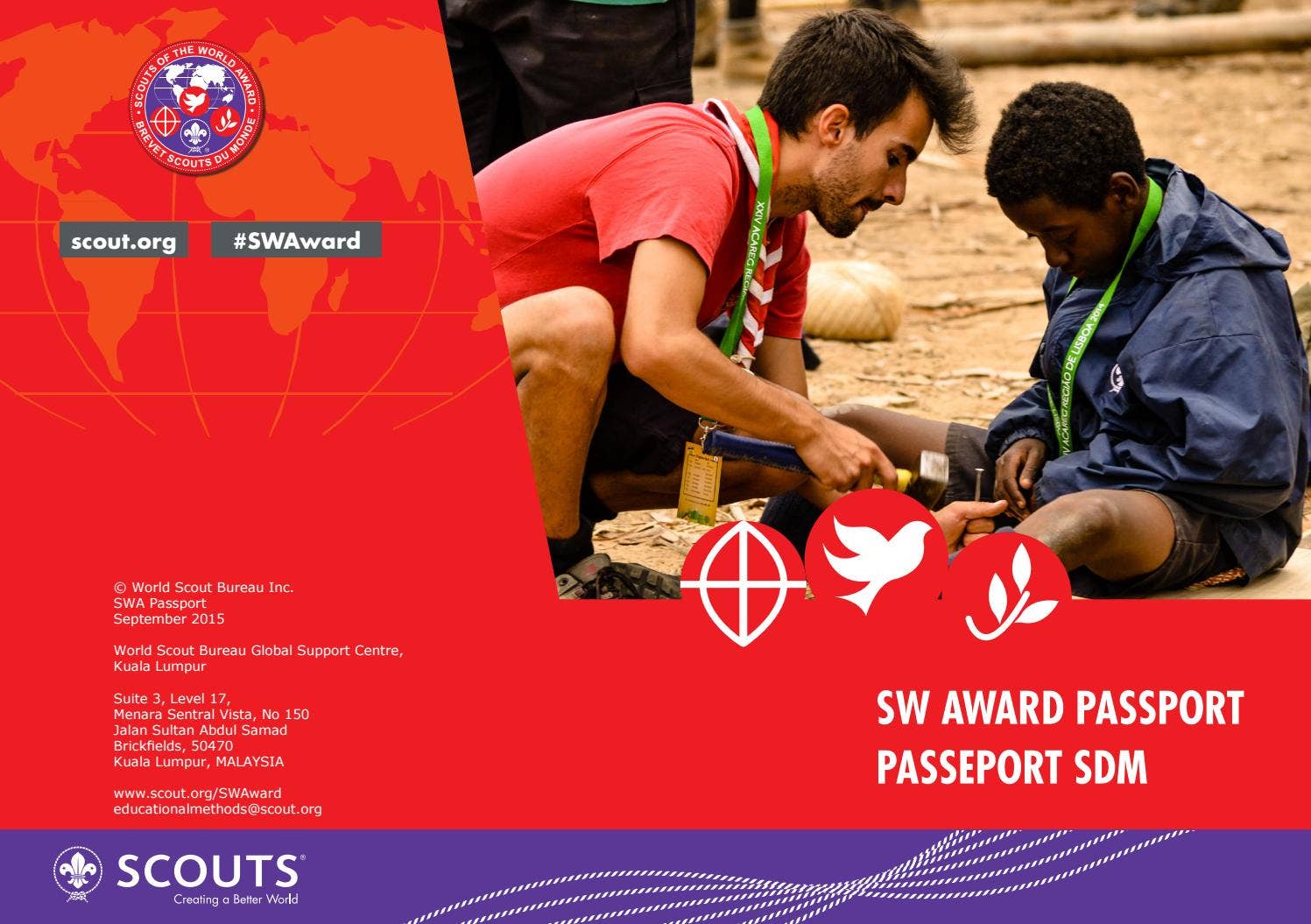 SWA Passport (EN/FR) by World Organization of the Scout Movement - Issuu
