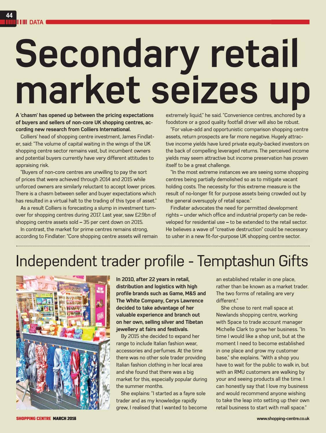 Shopping Centre Magazine March 2017 by 55 North - Issuu