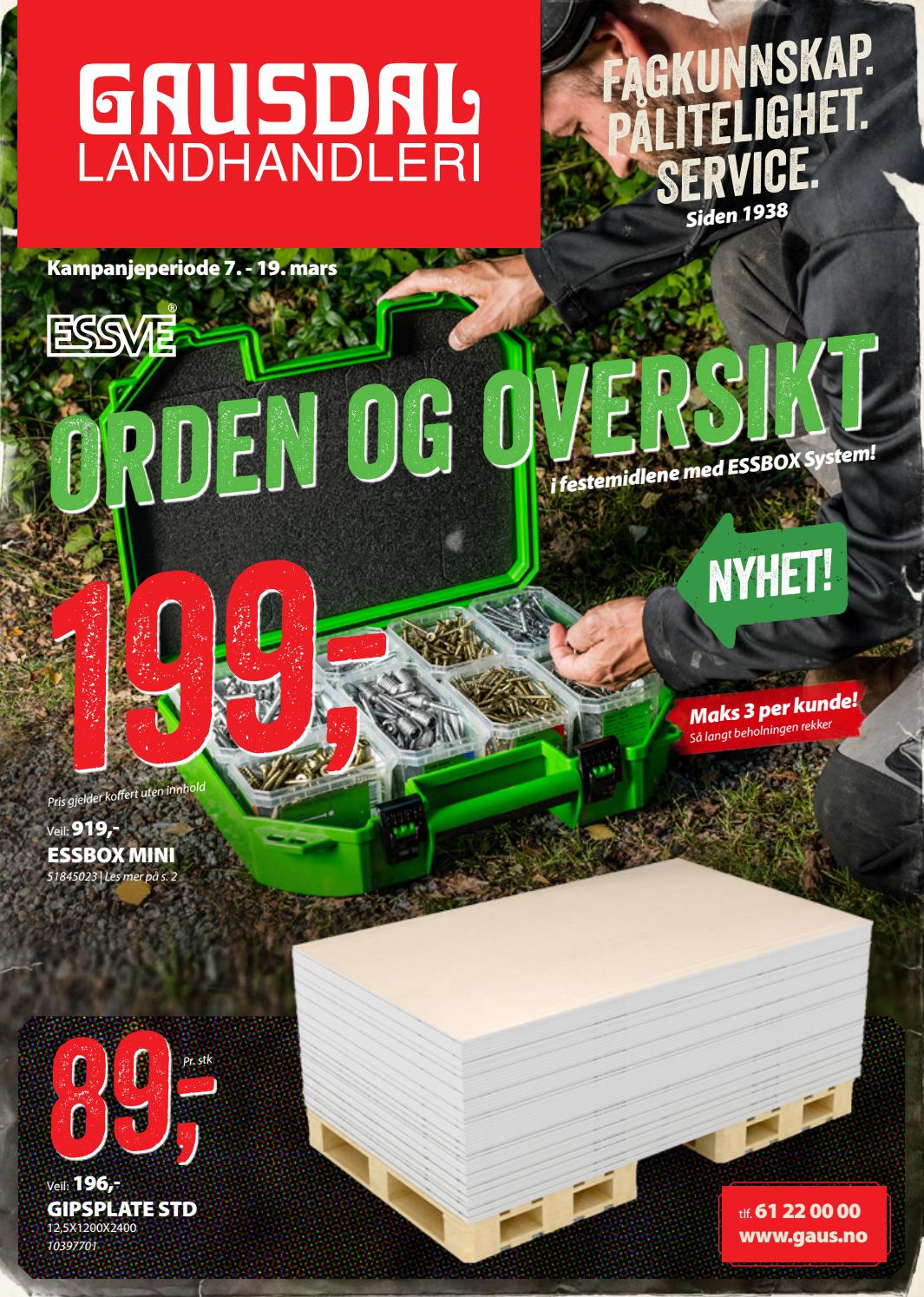 Kampanje fra Landhandleriet 7.-19. mars by Gausdal Landhandleri AS - Issuu