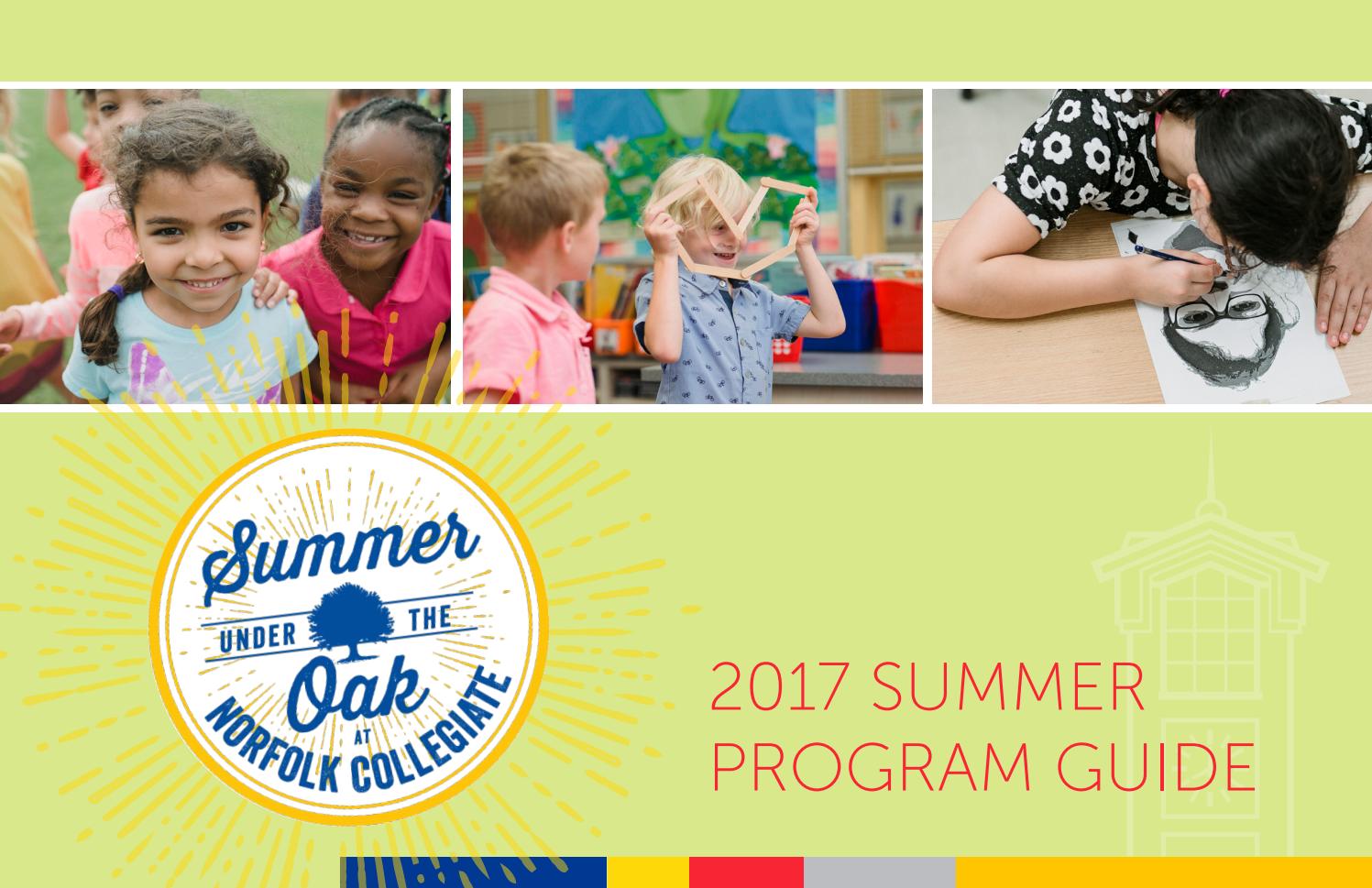 2017 Summer Programs Guide by Norfolk Collegiate - Issuu