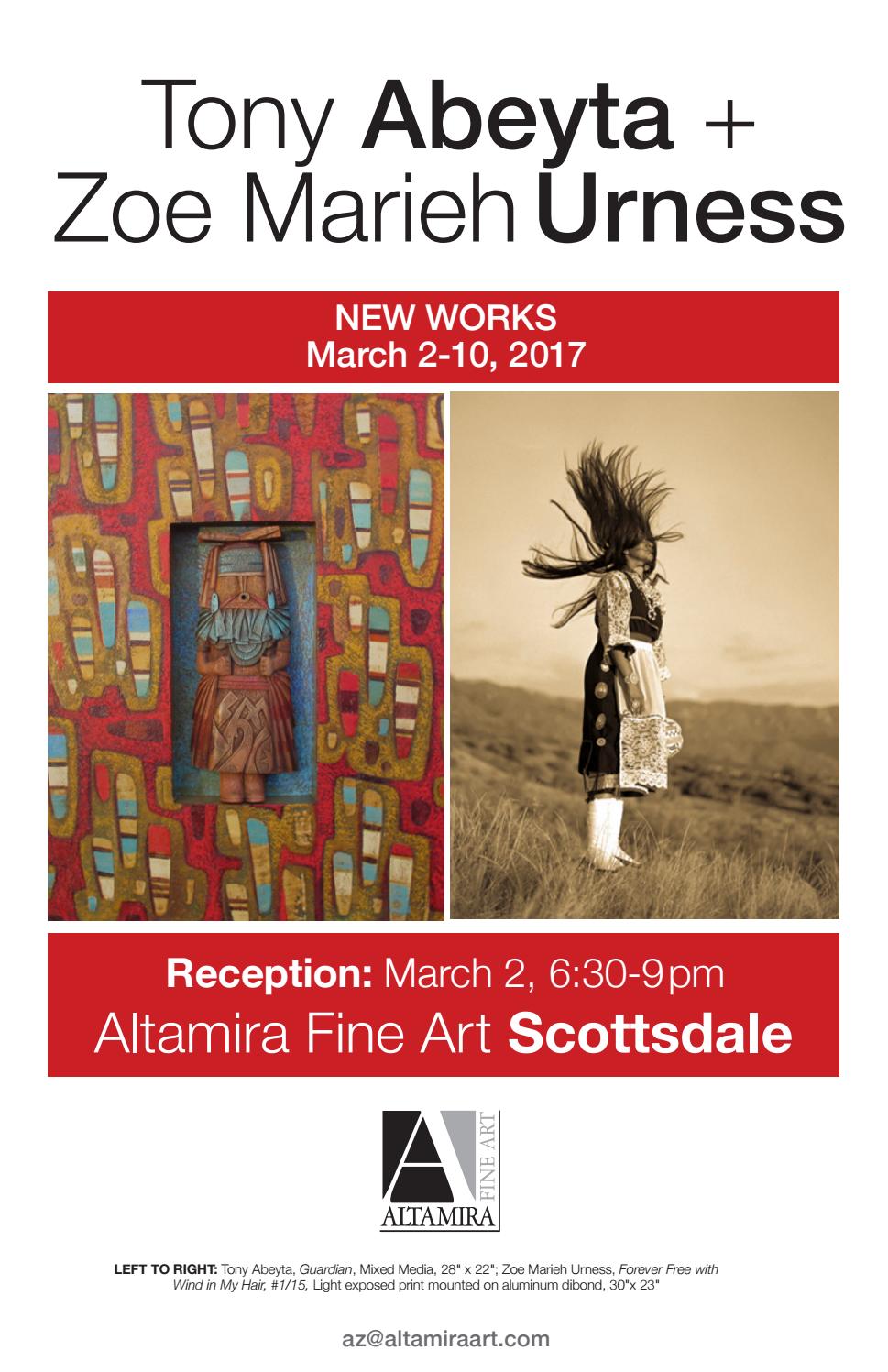 Tony Abeyta and Zoe Marieh Urness by ALTAMIRA FINE ART - Issuu