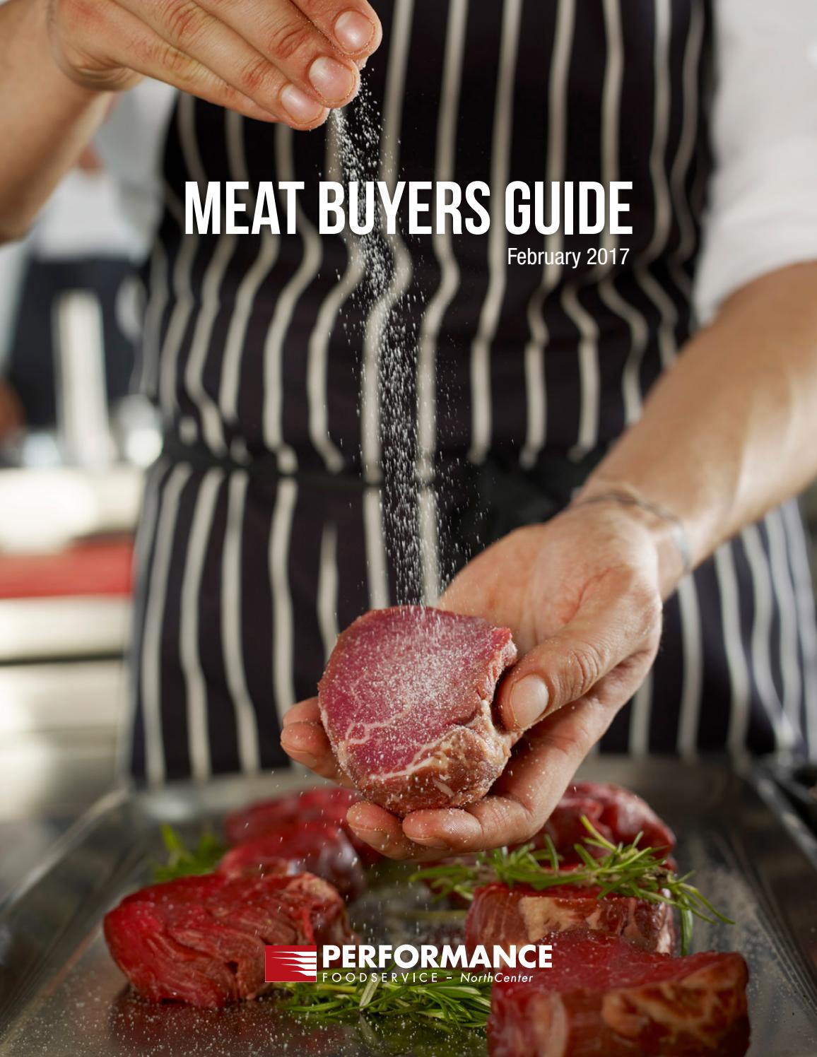 Meat Buyers Guide 2017 by Performance Foodservice - Issuu