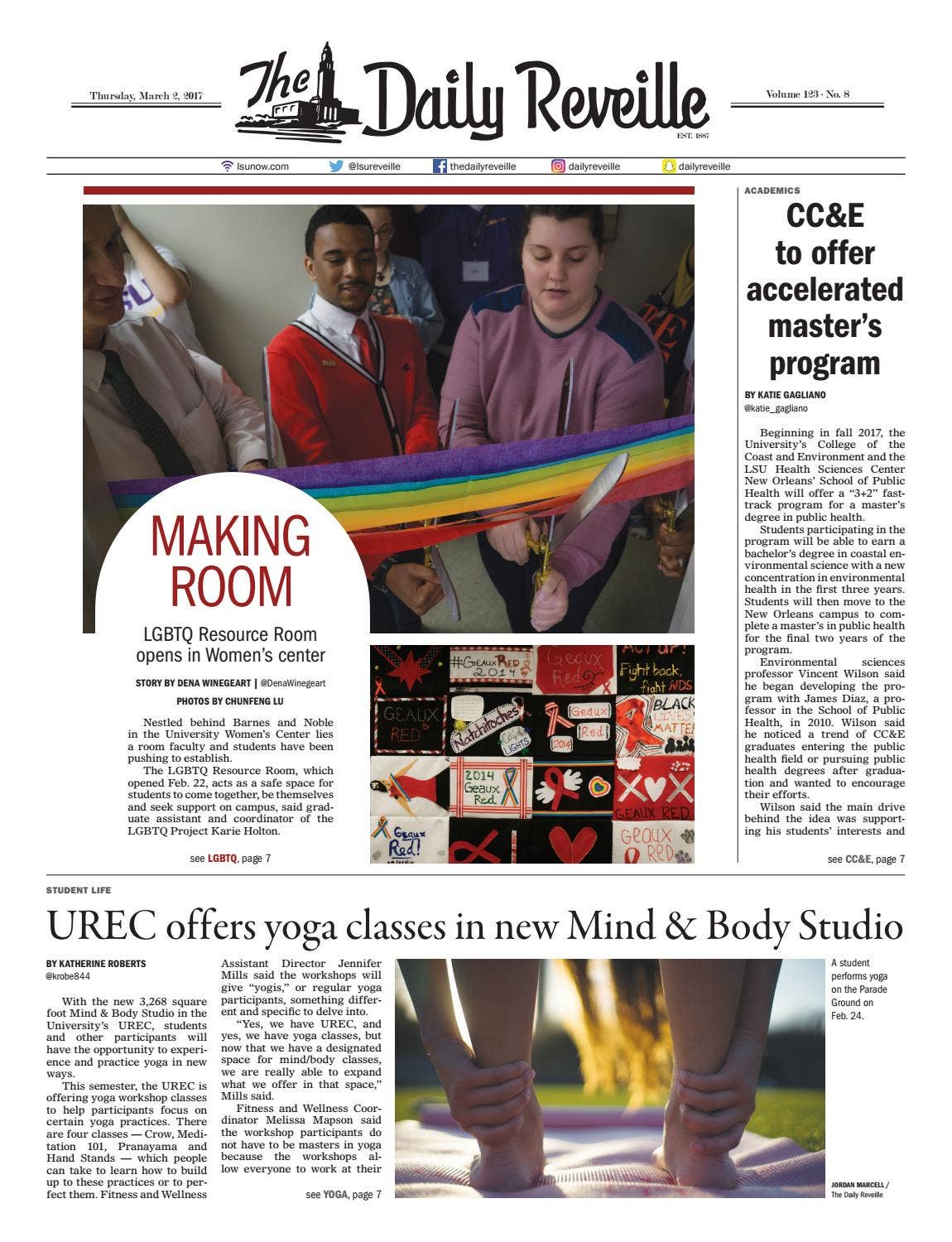 The Daily Reveille 3-2-2017 by Reveille - Issuu