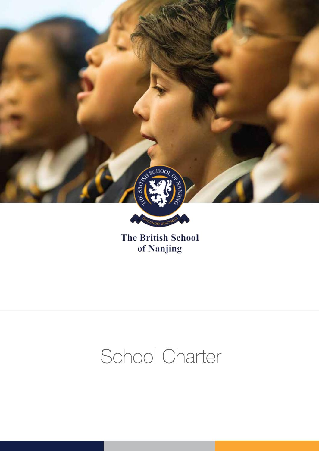BSNJ School Charter by British Schools Foundation - Issuu