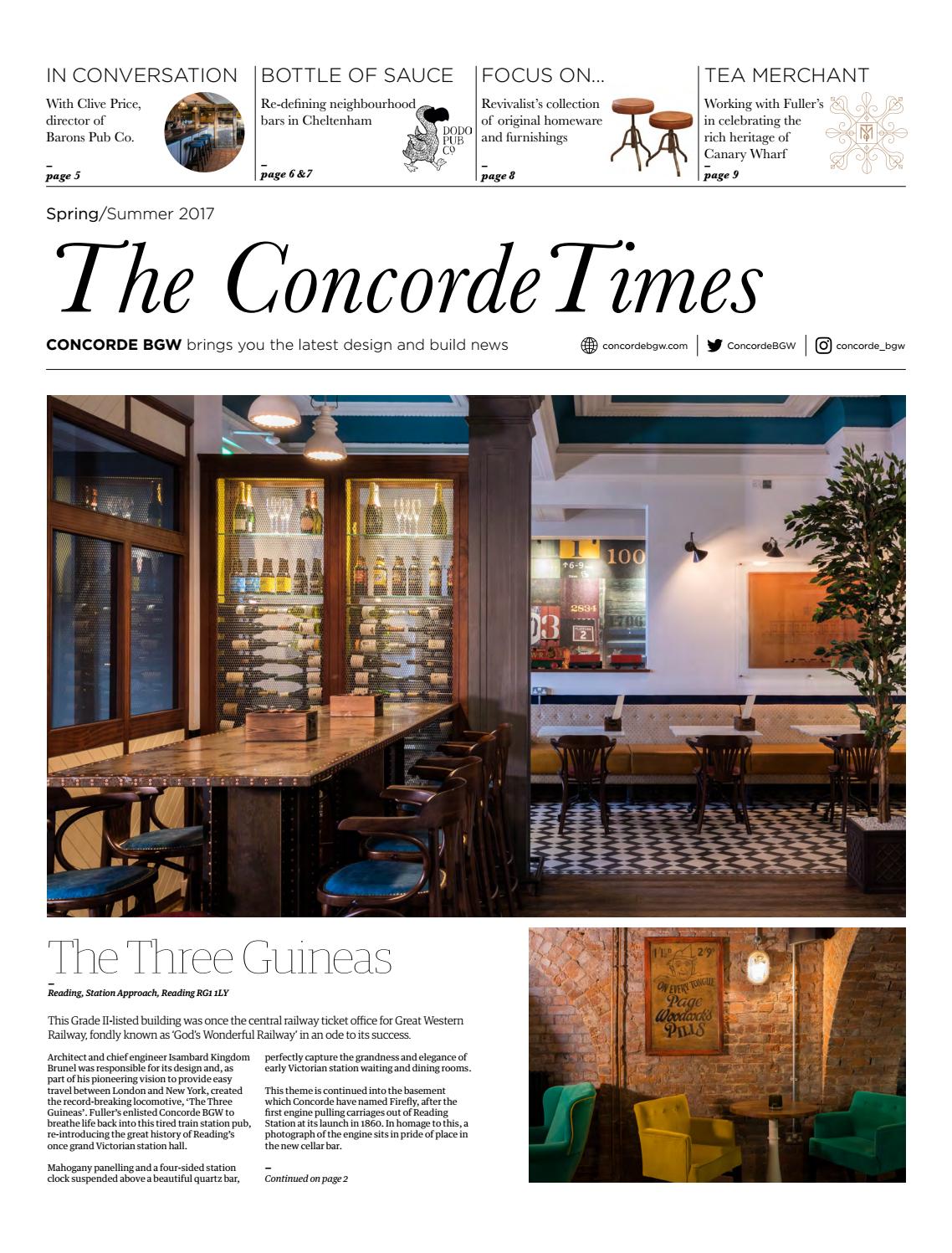 Concorde Times SS17 by ConcordeBGW - Issuu