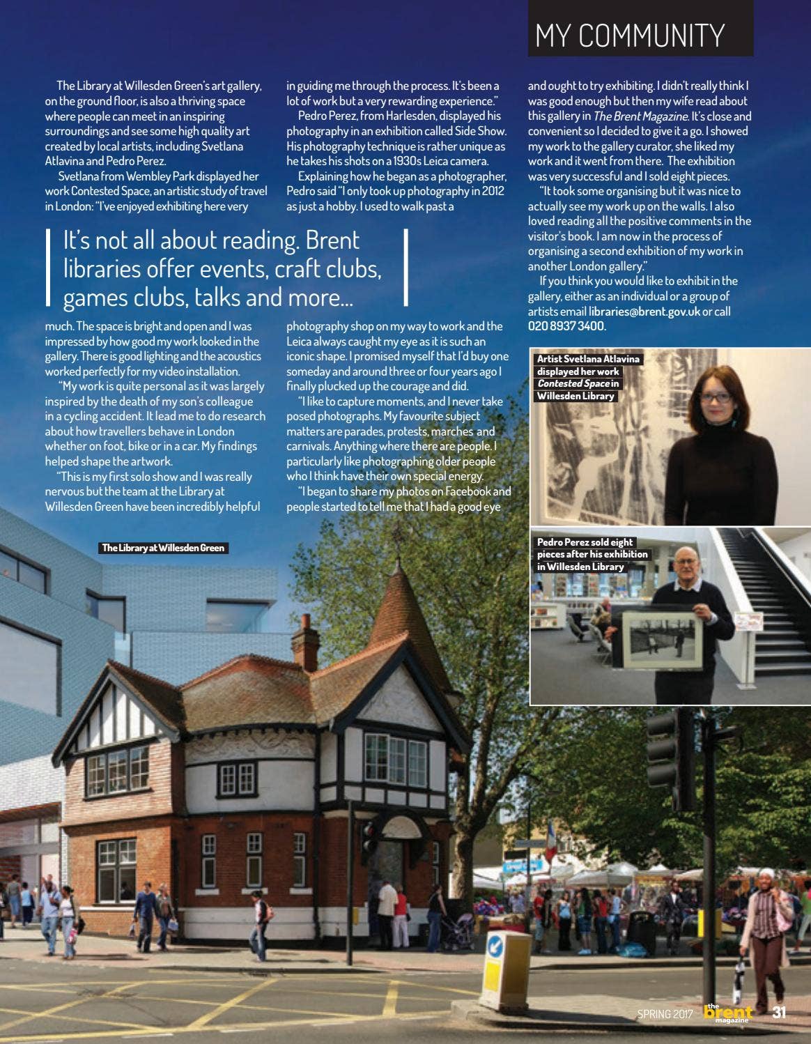 The Brent Magazine issue 151 - Spring 2017 by Brent Council - Issuu