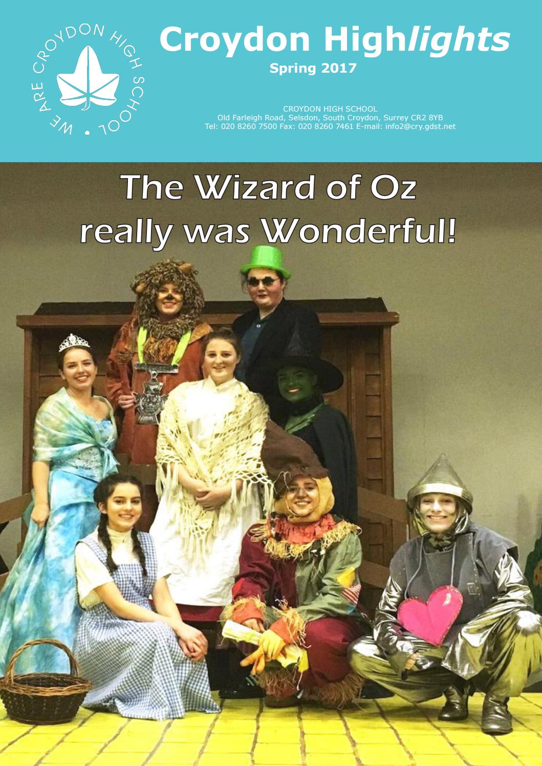 Croydon highlights spring 2017 v1 by GDST - Issuu