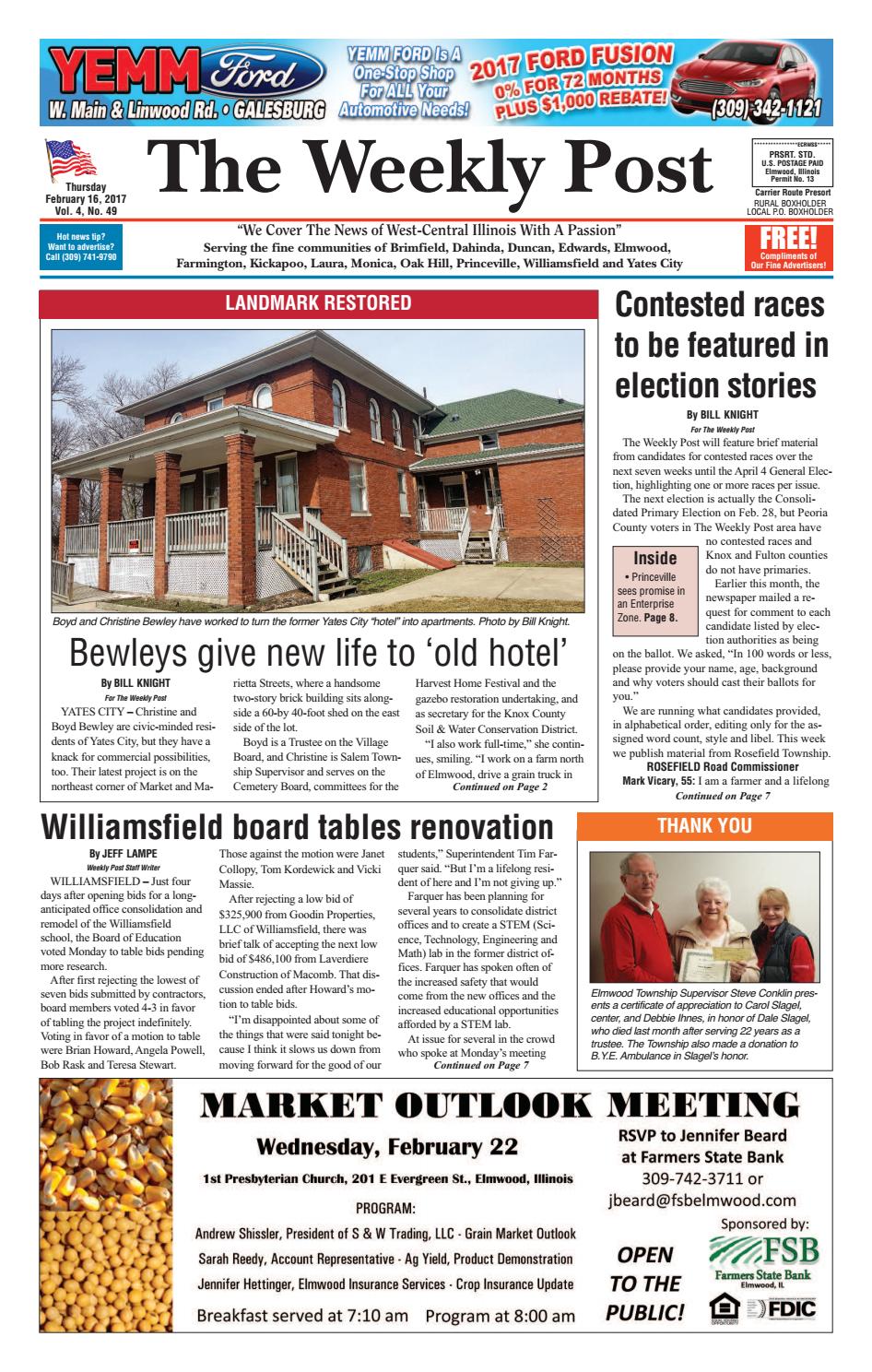 The Weekly Post 2/16/17 by The Weekly Post - Issuu