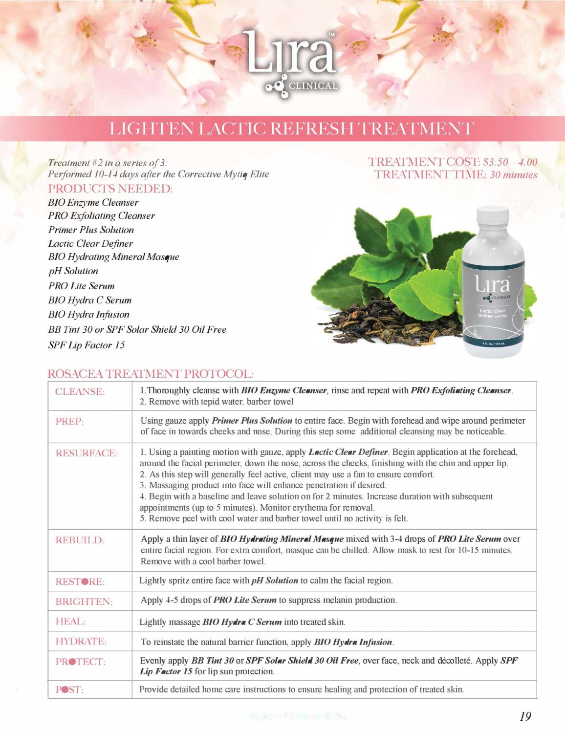 Lira Clinical Specialty Protocols Booklet by Lira Clinical - Issuu