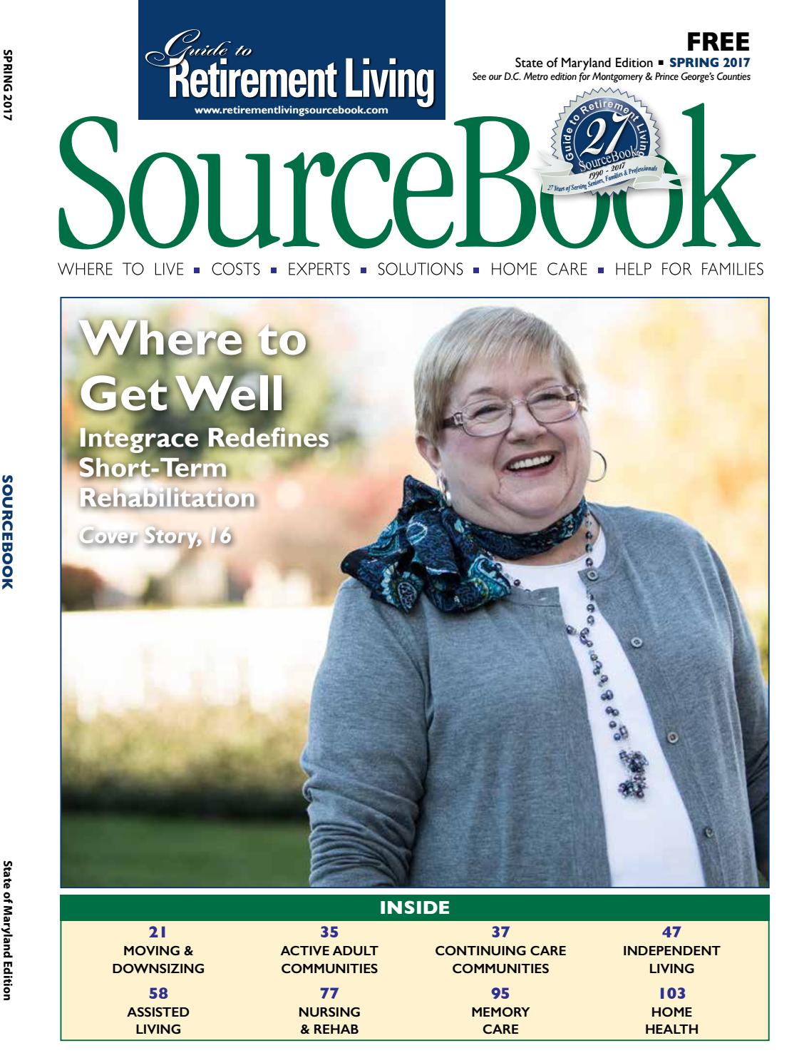 GRL SourceBook Maryland Spring 2017 by Positive Aging Sourcebook - Issuu
