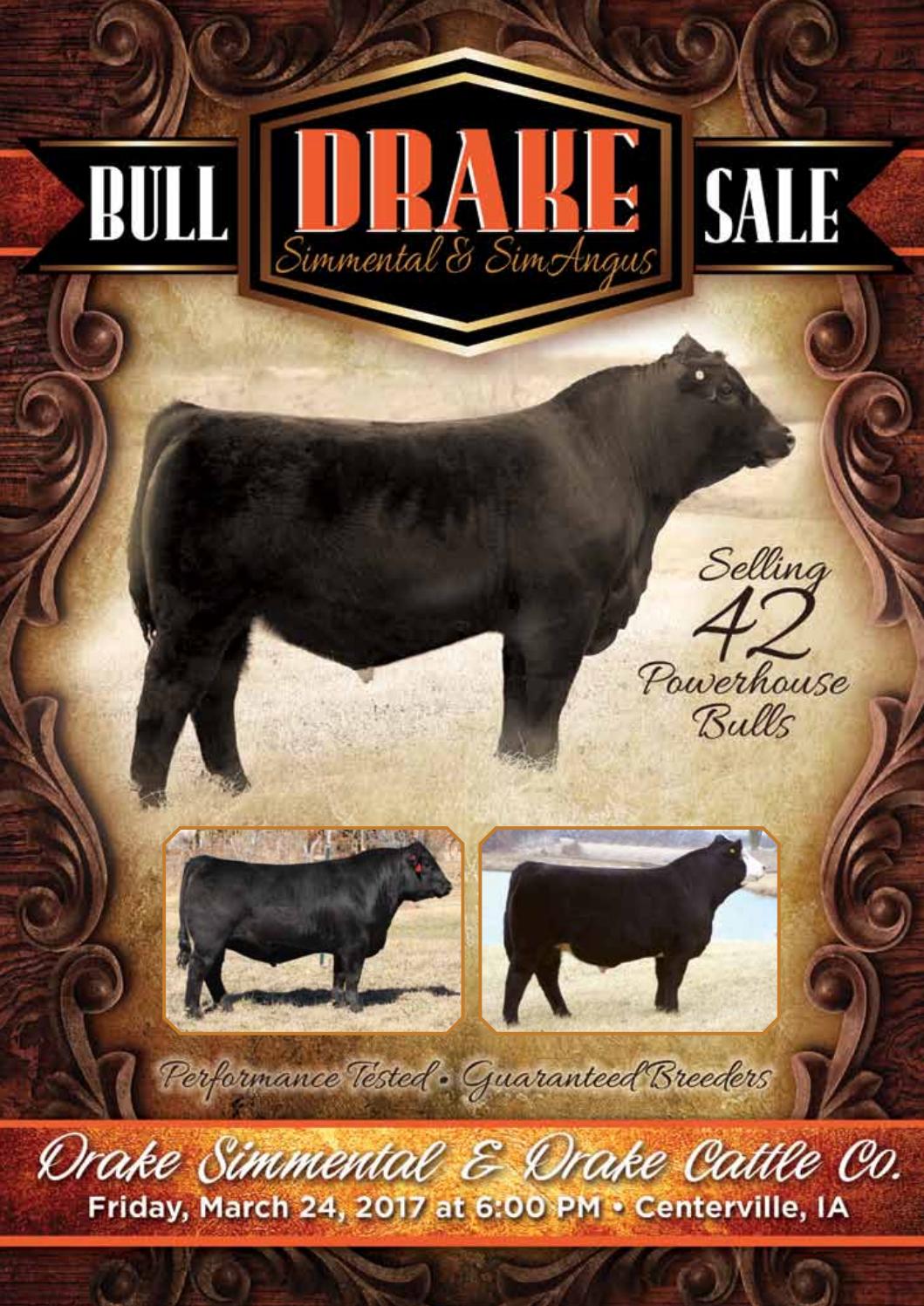 Drake Bull Sale 2017 by Eberspacher Enterprises - Issuu