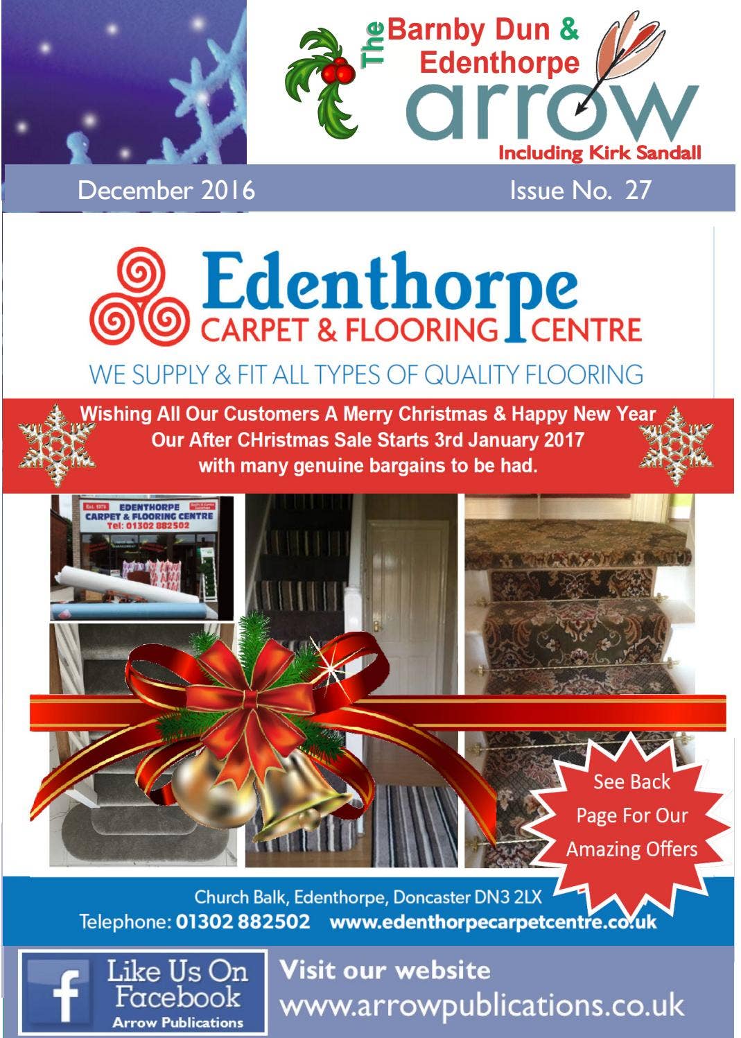 Barnby Dun & Edenthorpe Arrow December 16 by Arrow Publications Ltd - Issuu