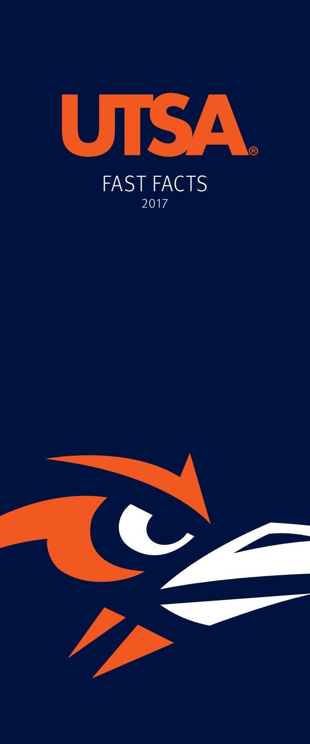 UTSA Fast Facts 2017 by UTSA - The University of Texas at San Antonio ...