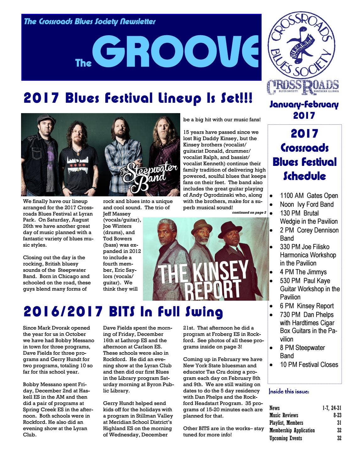 The Groove: Jan-Feb 2017 by Steve Jones - Issuu