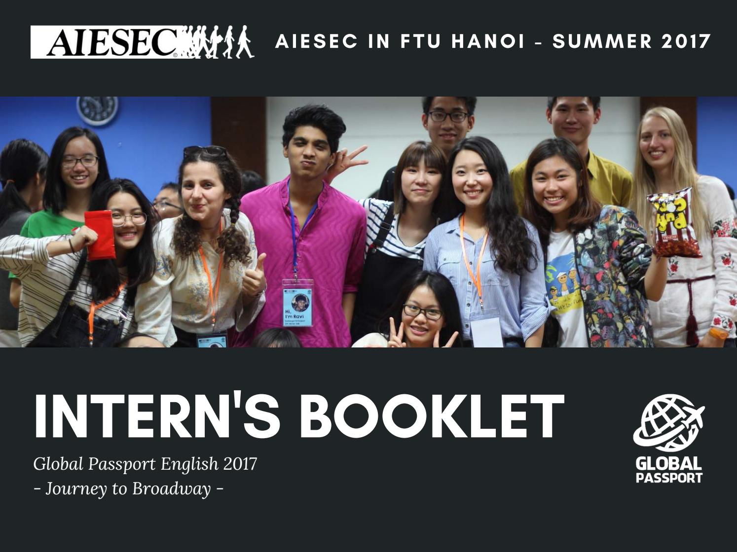 INTERN'S BOOKLET - GLOBAL PASSPORT ENGLISH 2017 by Nguyen Thi Minh Chau ...