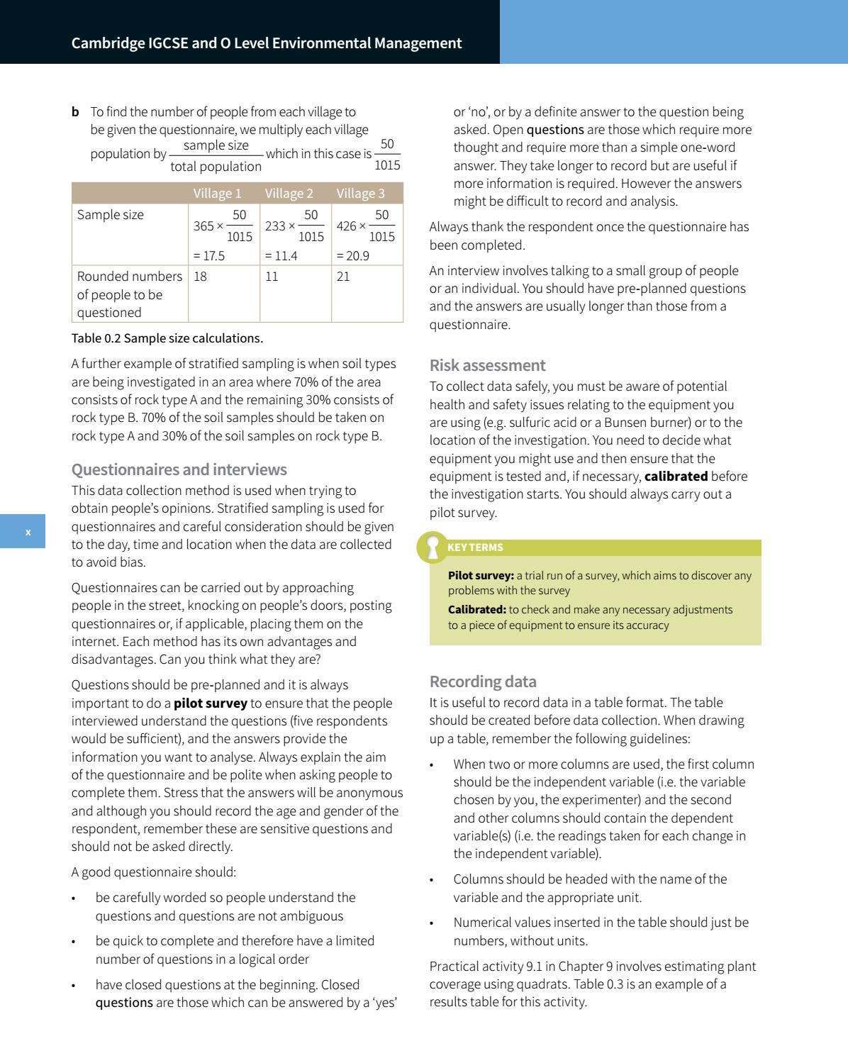 Preview Cambridge IGCSE Environmental Management Coursebook by ...