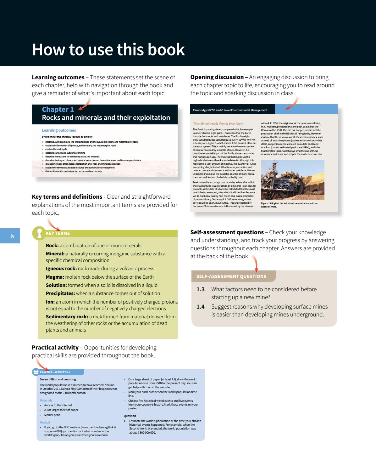 Preview Cambridge IGCSE Environmental Management Coursebook by ...