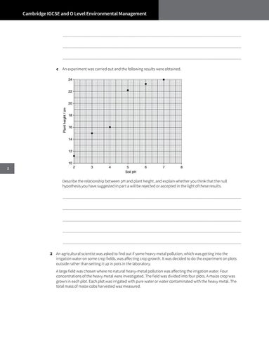Preview Cambridge IGCSE and O Level Environmental Management Workbook ...