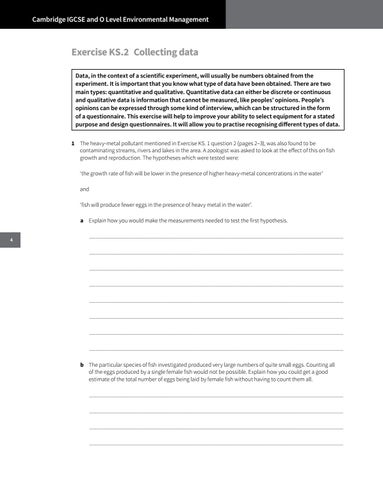 Preview Cambridge IGCSE and O Level Environmental Management Workbook ...