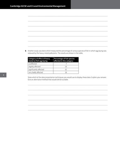 Preview Cambridge IGCSE and O Level Environmental Management Workbook ...