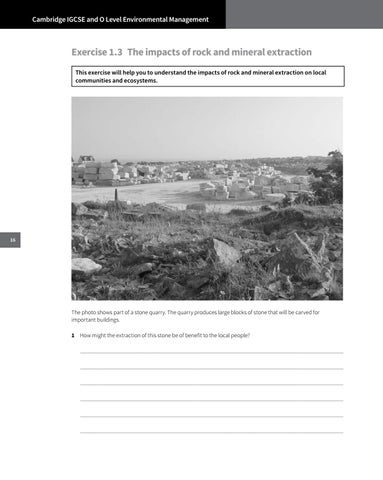 Preview Cambridge IGCSE and O Level Environmental Management Workbook ...