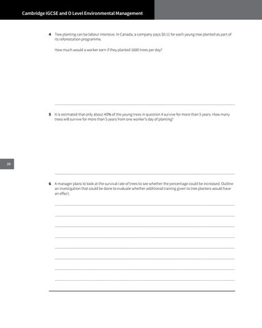 Preview Cambridge IGCSE and O Level Environmental Management Workbook ...