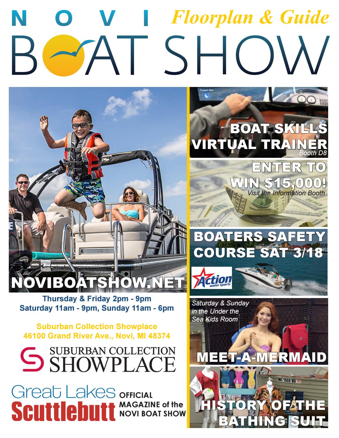Novi Boat Show 2017 Show Floorplan & Guide by AdStrategies.com - Issuu