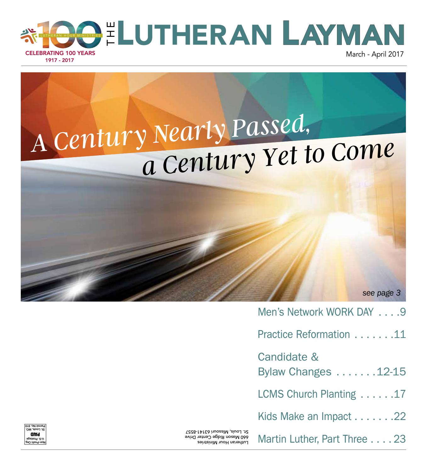 The Lutheran Layman by Lutheran Hour Ministries - Issuu