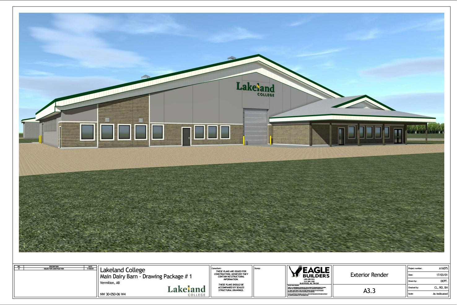 Dairy Learning Centre - Renderings & Floor Plans March 2017 by Lakeland ...