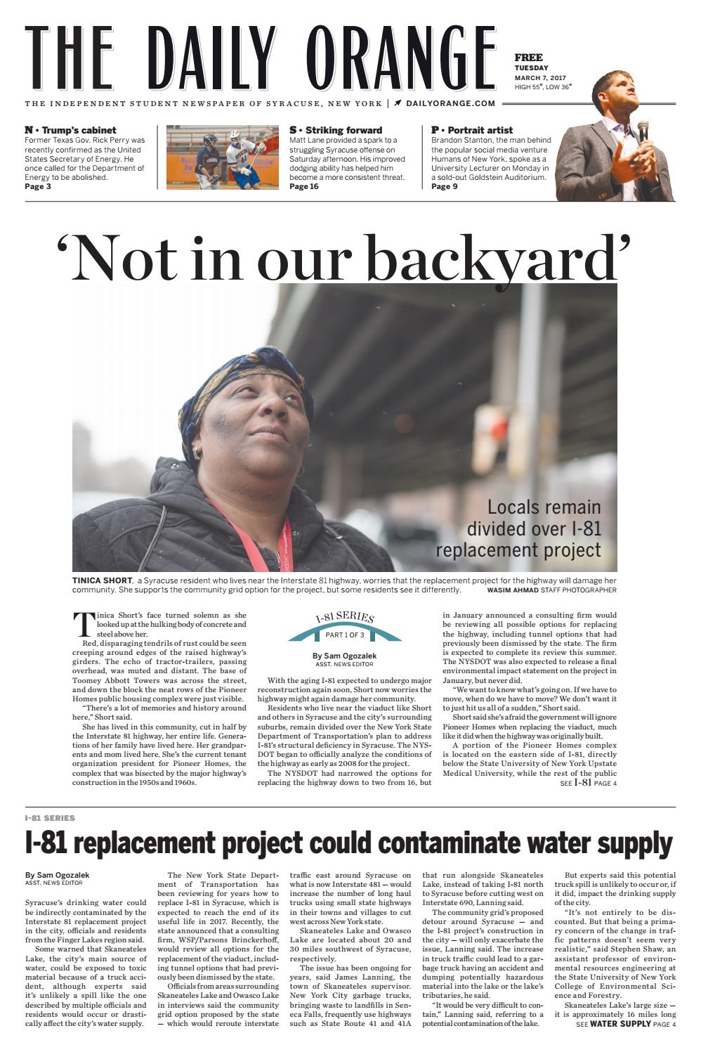 March 7, 2017 by The Daily Orange - Issuu