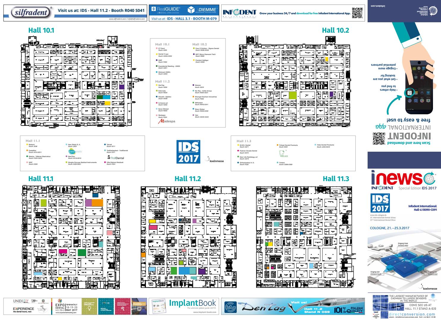 IDS 2017 Map by Infodent srl - Issuu