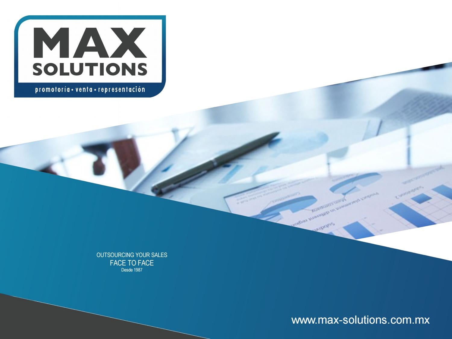 Presentacion max solutions (1) by fery - Issuu