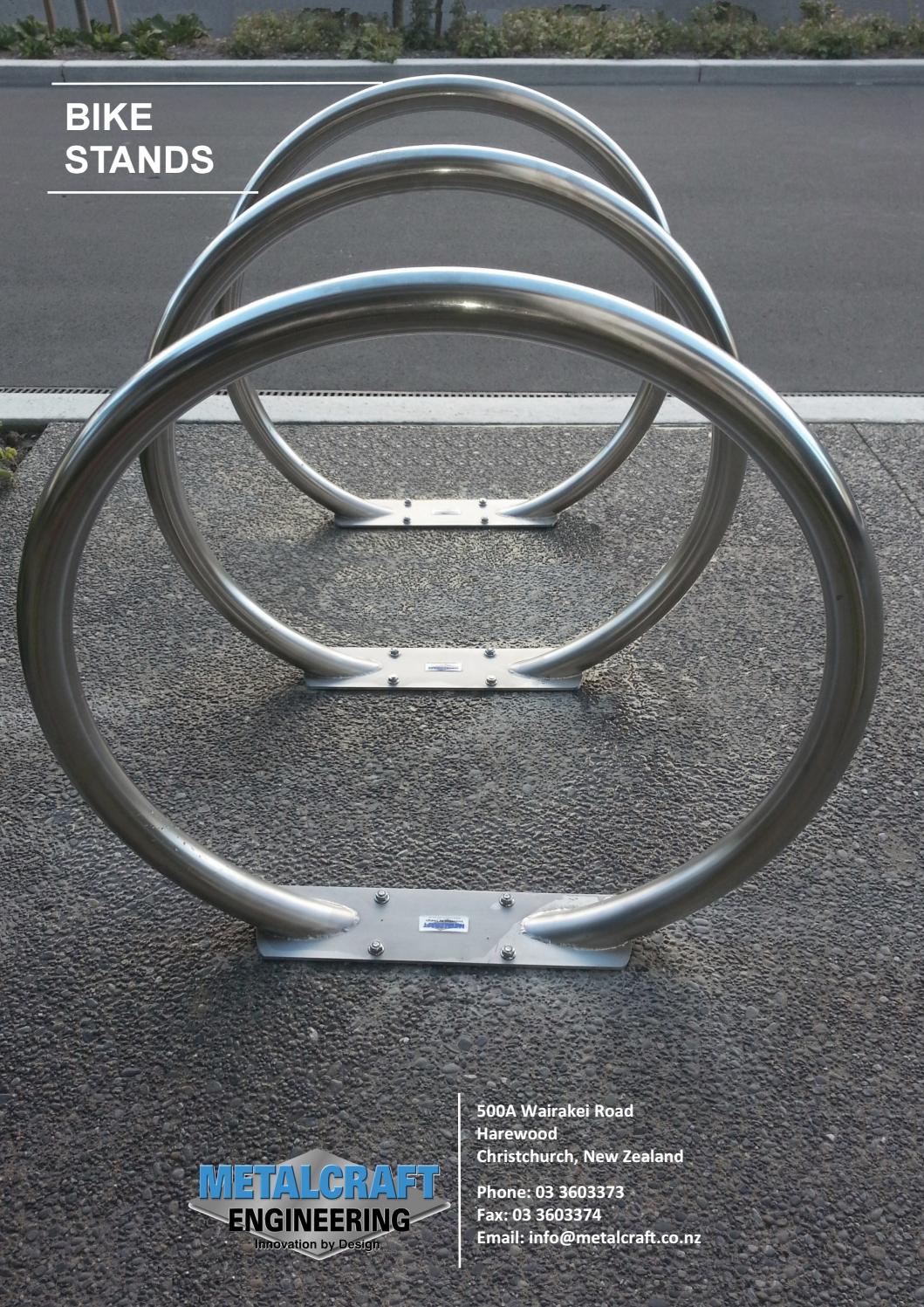 Metalcraft Engineering Bike Rack Catalogue by Metalcraft Engineering ...