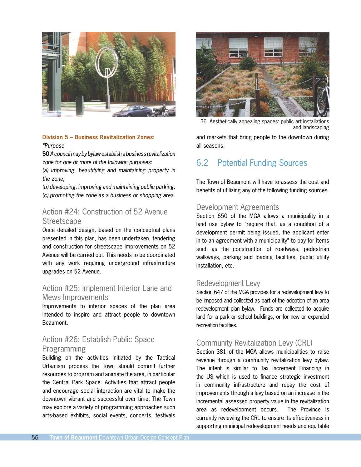 Downtown Urban Design Concept Plan by Beaumont-Alberta - Issuu