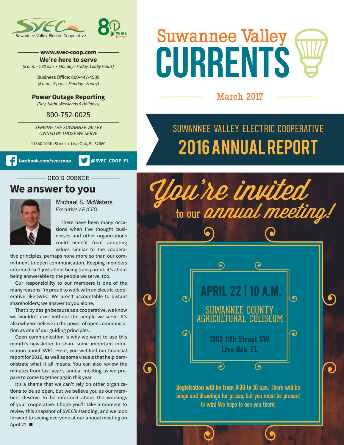 SVEC Currents March 2017 by SVEC - Issuu