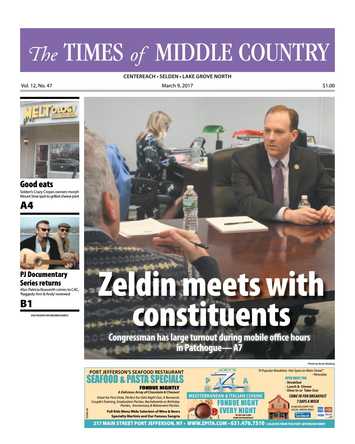 The Times of Middle Country - March 9, 2017 by TBR News Media - Issuu
