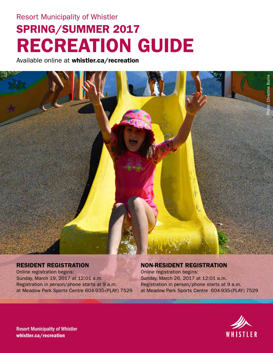 Recreation guide by RMOW - Issuu