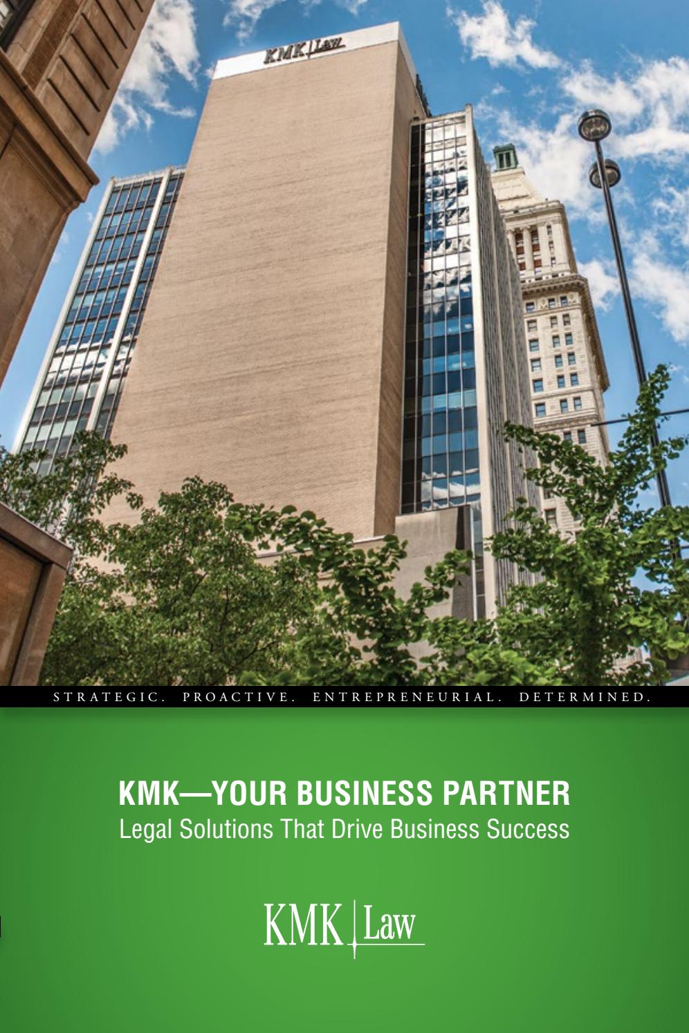KMK—Your Business Partner by Keating Muething & Klekamp PLL - Issuu