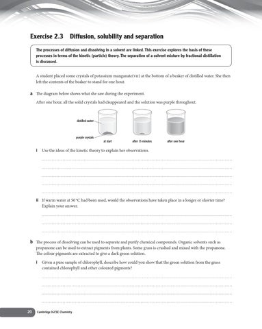 Preview Cambridge IGCSE® Chemistry Workbook by Cambridge International ...