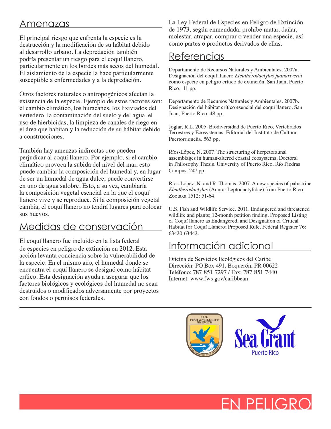 Animales amenazados y en peligro de extinción en el Caribe by Puerto ...