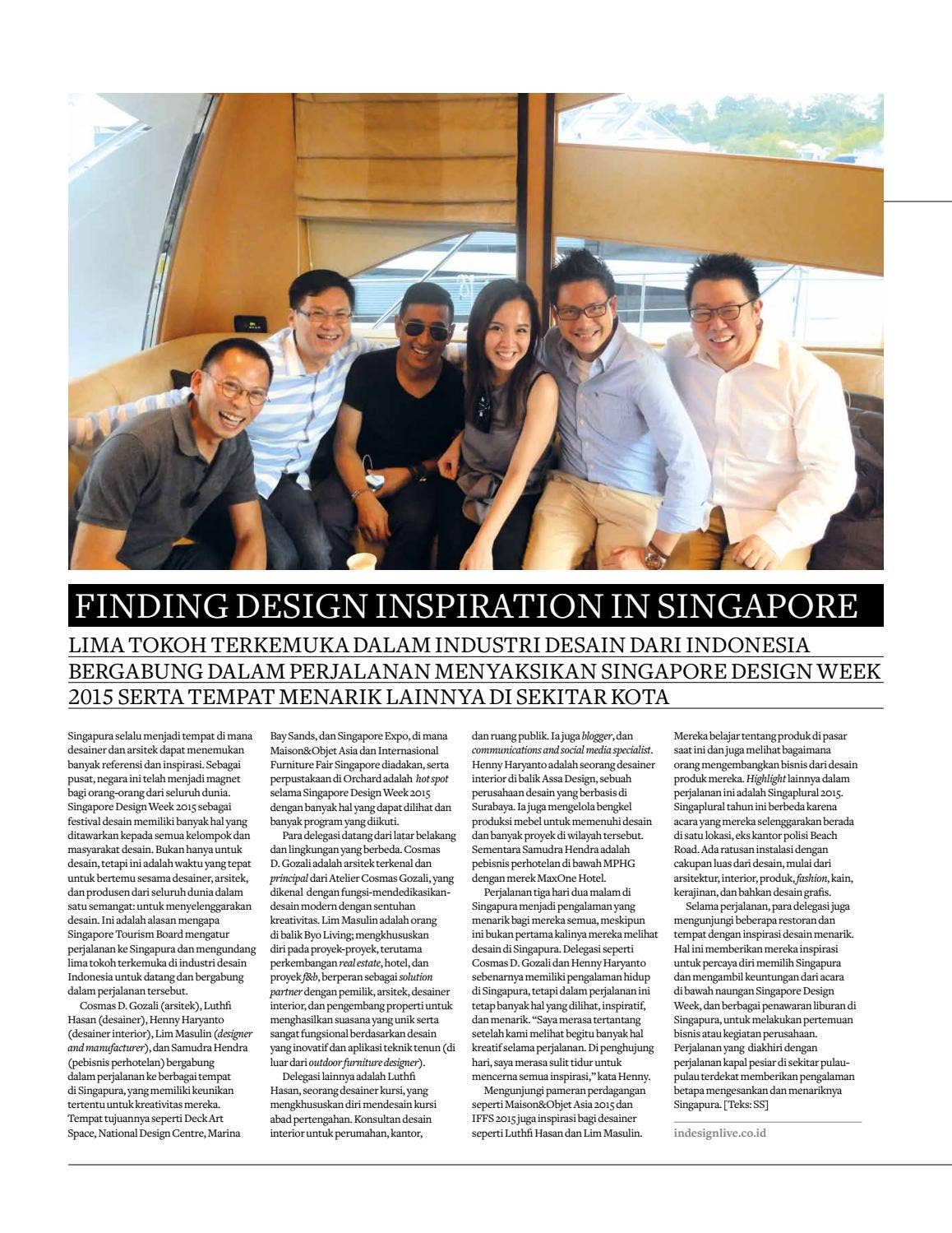 Indesign indonesia #11/2015 by Sunthy Sunowo - Issuu