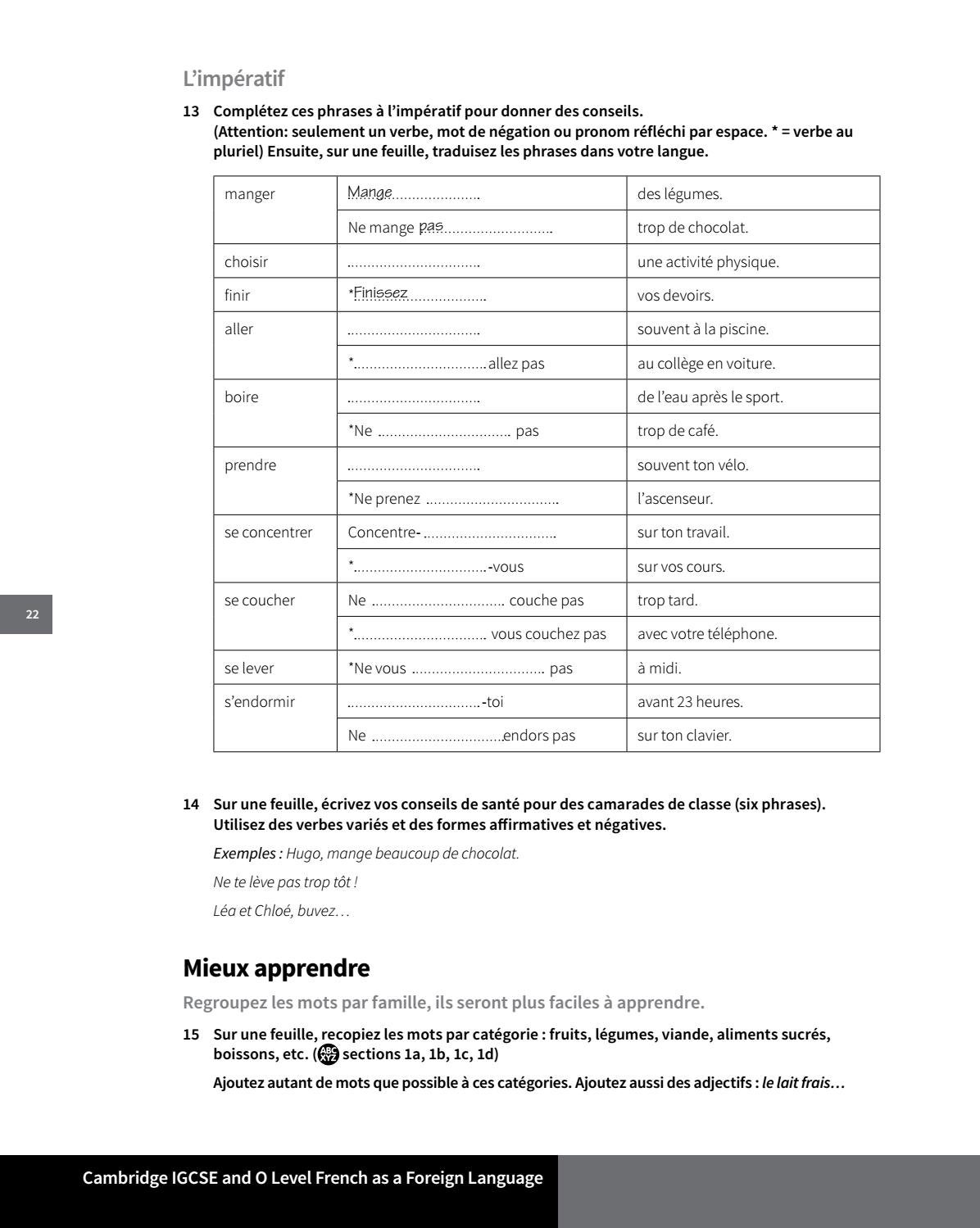 Preview Cambridge IGCSE® French as a Foreign Language by Cambridge ...