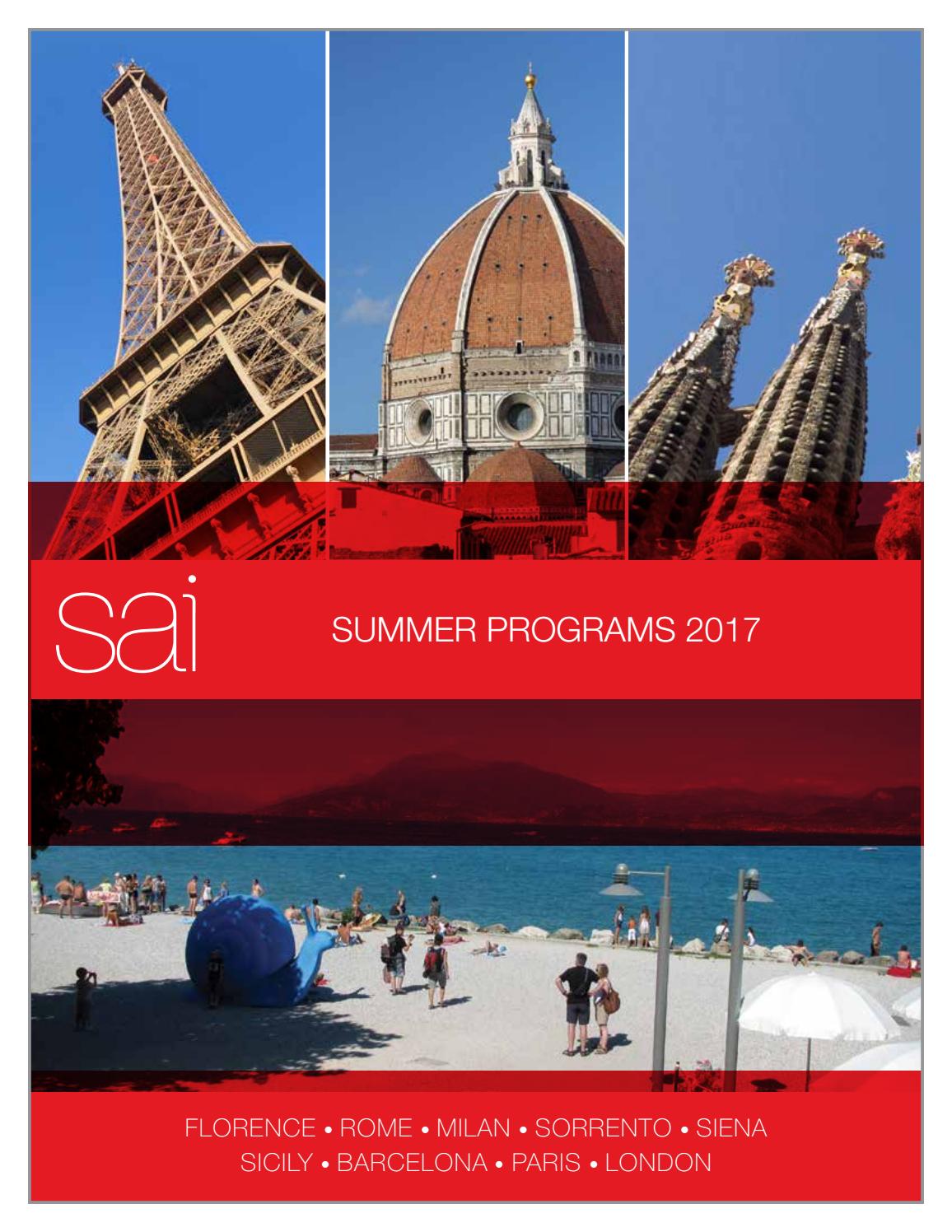 SAI Summer 2017 by SAI Programs - Issuu