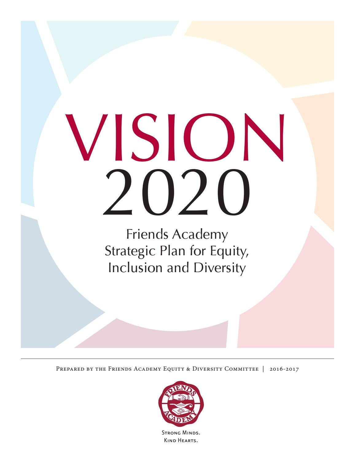 VISION 2020: Friends Academy Strategic Plan for Equity, Inclusion and ...