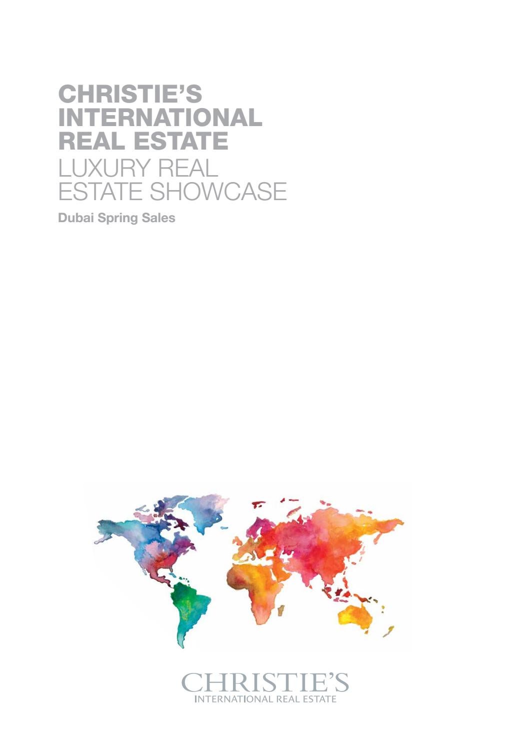 Luxury Real Estate Showcase L March 2017 By Christies International