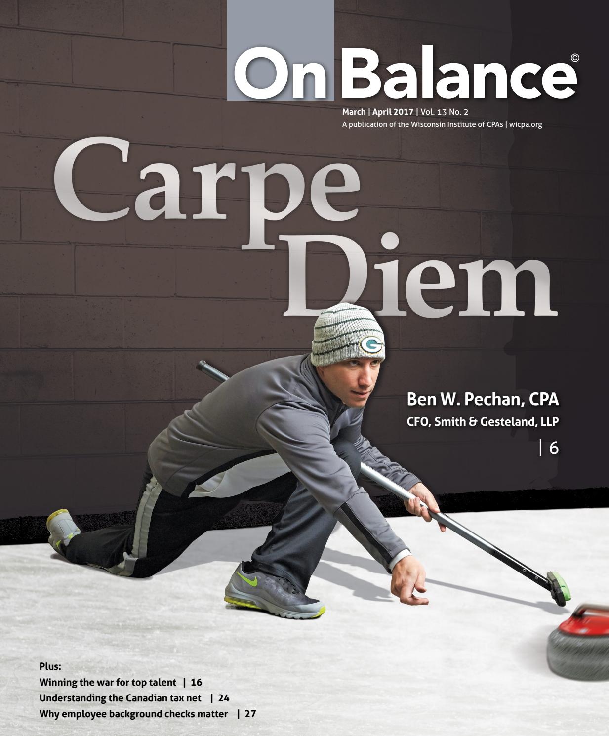 On Balance Magazine - March/April 2017 by WICPA - Issuu
