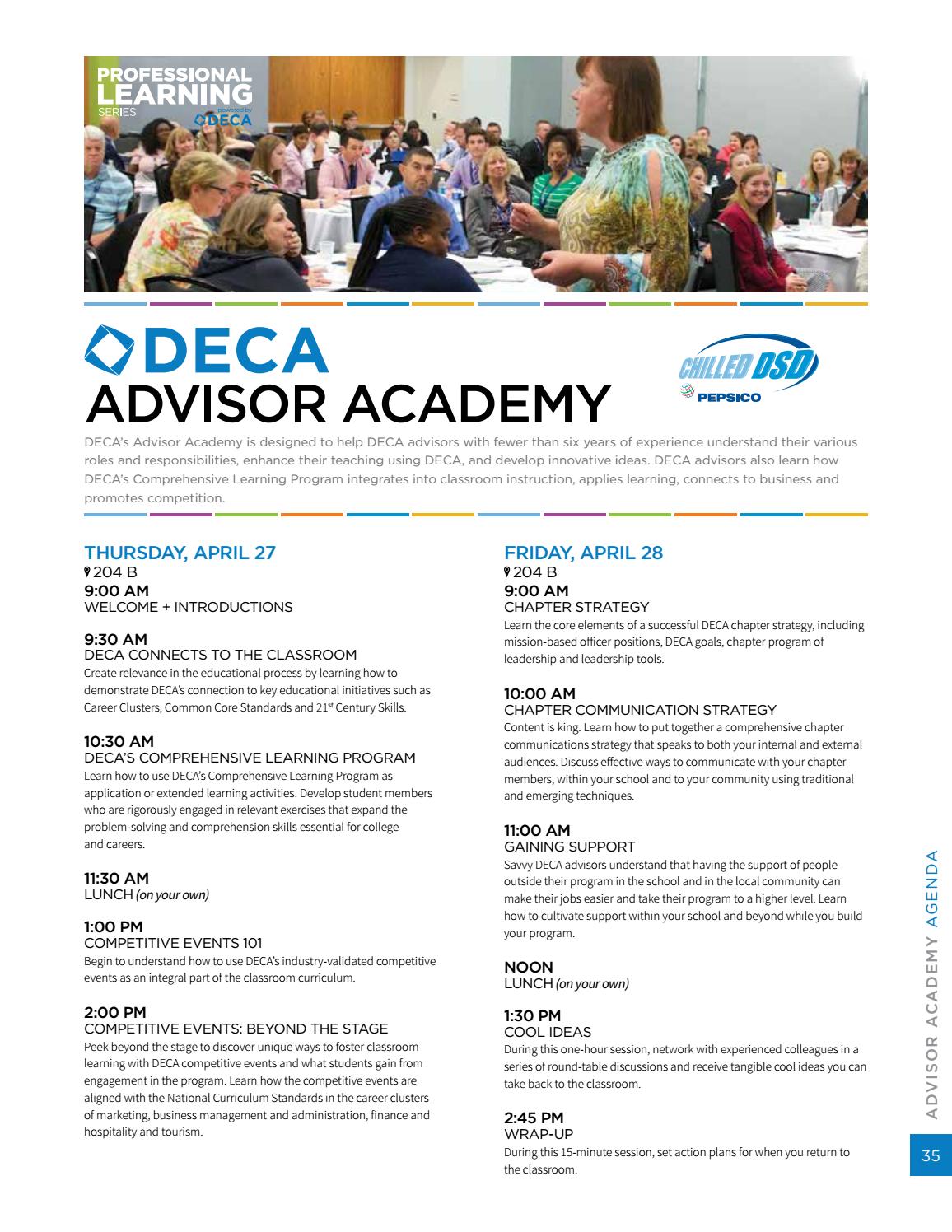 DECA ICDC 2017 Program by DECA Inc. - Issuu