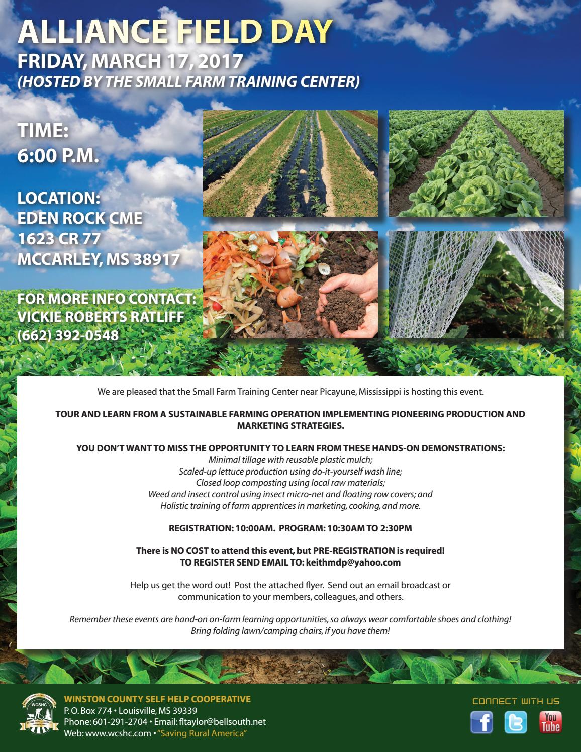 Alliance Field Day by Frank Taylor - Issuu